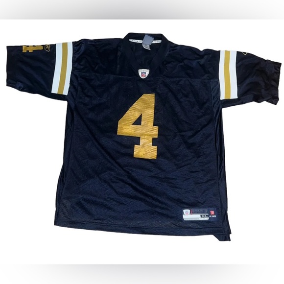 Reebok | Shirts | Nfl On Field Reebok New York Jets Brett Favre 4 Blue ...